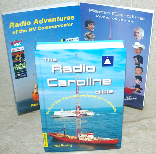 The Radio Caroline Bible ~ Paul Rusling (SIGNED) plus 2 others NrAsNew ...