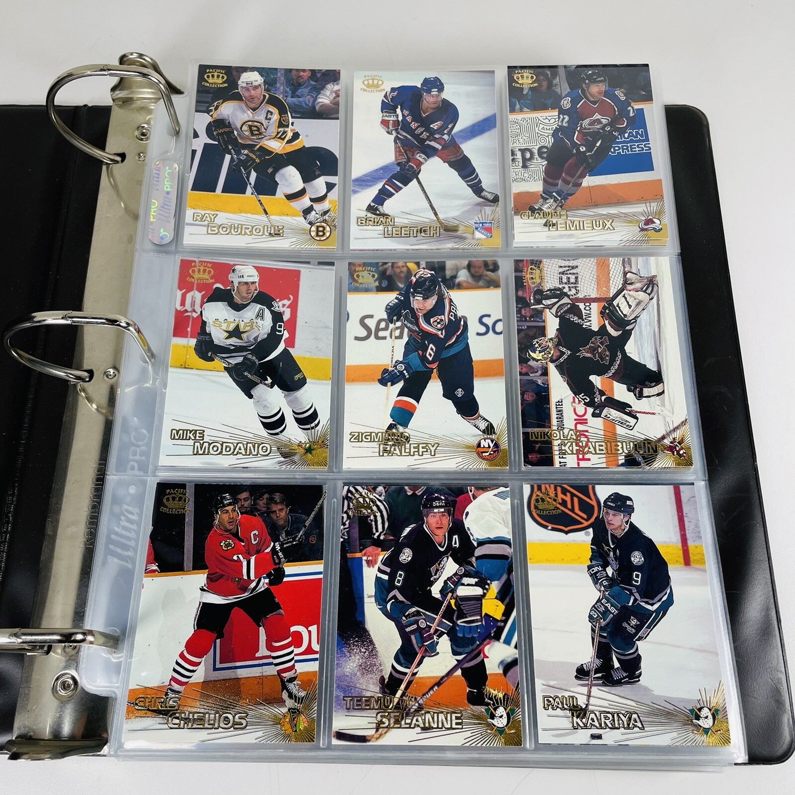 1997-98 Pacific Collection Hockey Complete Set 1-351 w/ROOKIES In ...