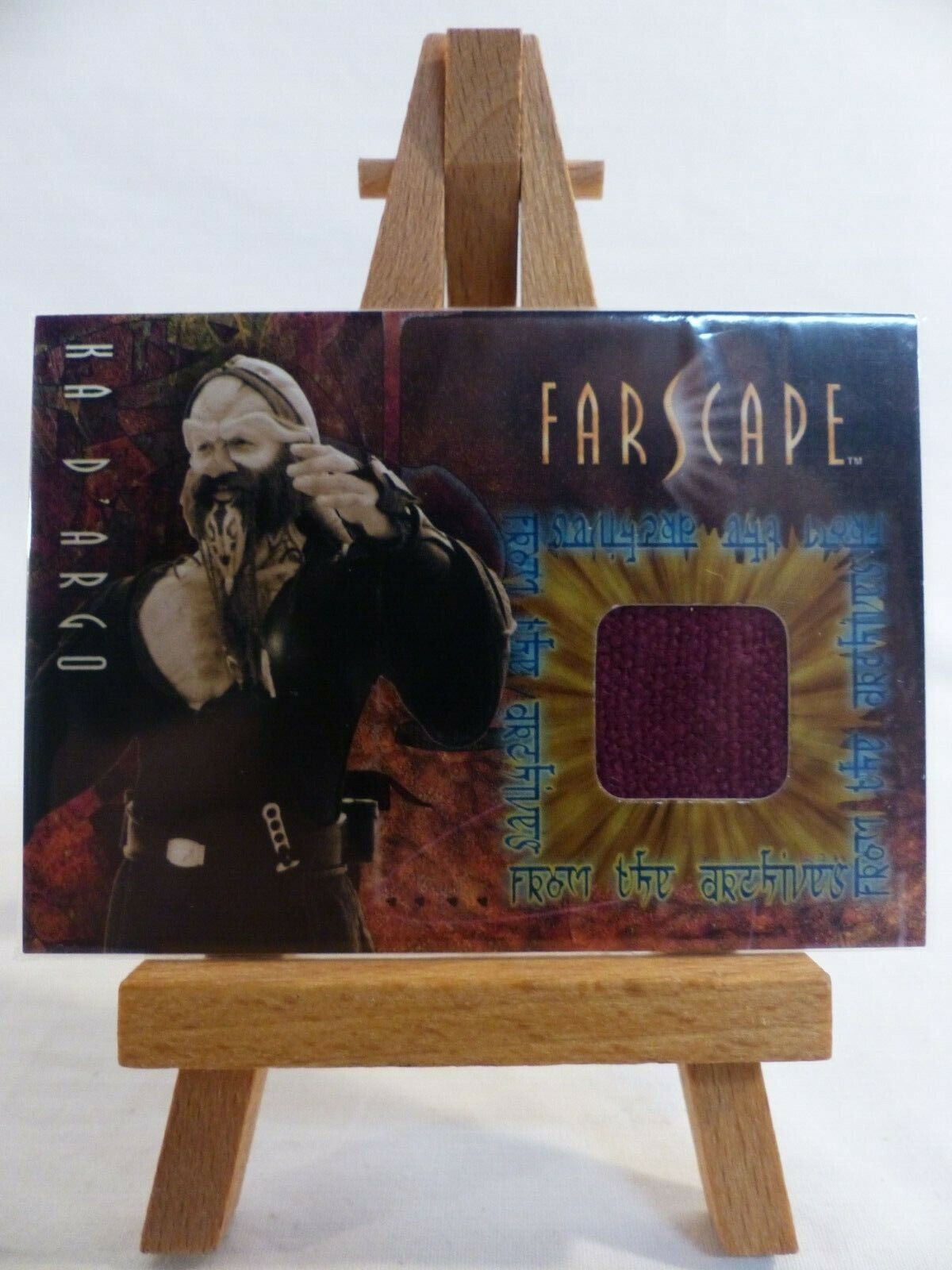 Farscape Season 1 costume relic trading card C4 Anthony Simcoe as Ka D ...