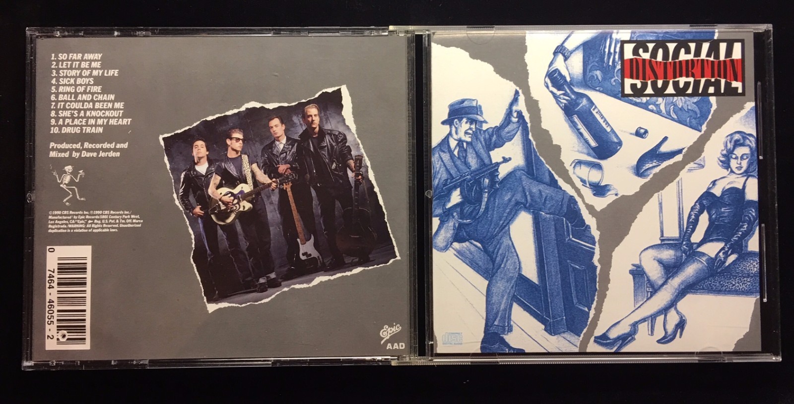 SOCIAL DISTORTION SELF TITLED AUDIO DISC MUSIC CD EX | eBay