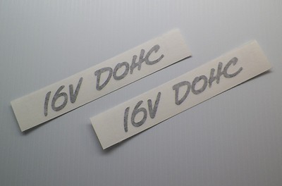 New 1995-1999 NEON 16V DOHC Hood Decal Pair Rear Lower Quarters | eBay