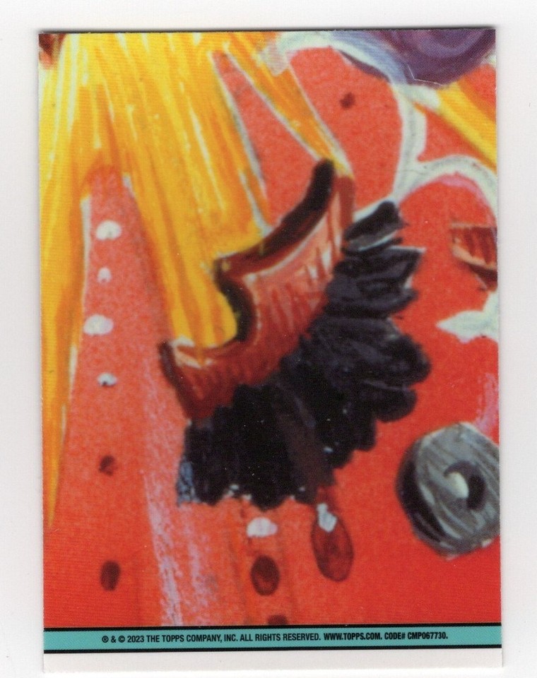 GARBAGE PAIL KIDS 2023 CHROME OS6 SCREAMING MIMI CARD 227b | eBay