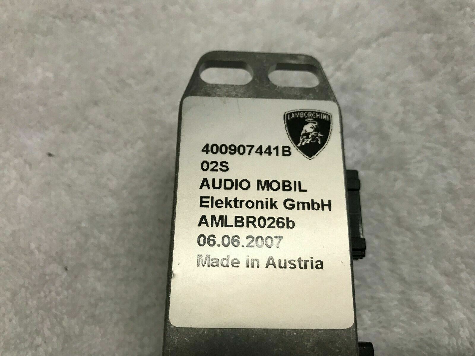 LAMBORGHINI GALLARDO COUPE SPYDER REAR CAMERA ECU CONTROL MODULE OEM ...