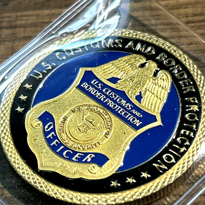 United States DOHS "Customs & Border Protection" Challenge Coin New! | eBay