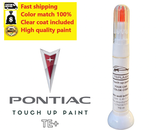 For PONTIAC GTO RED HOT 62, 62U, 687F, GHY Touch up paint pen with ...