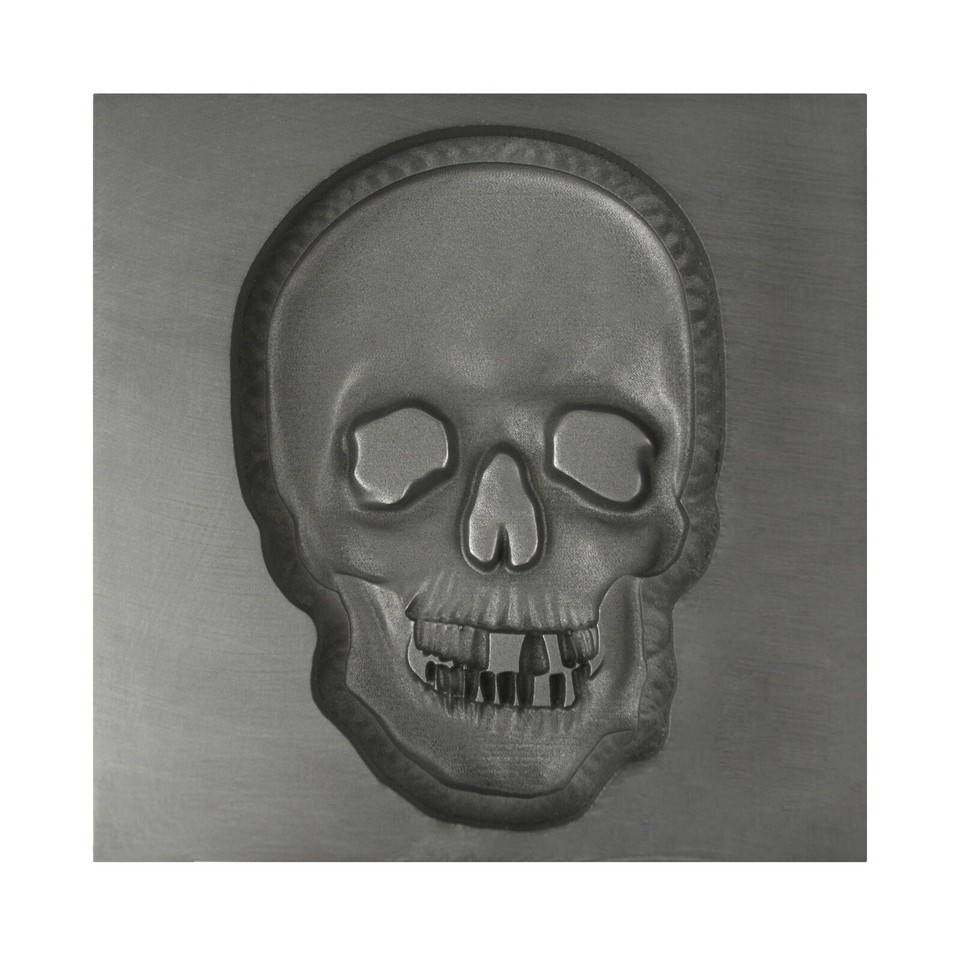 Large Skull 3D Graphite Ingot Mold for Precious Metal Casting Melting ...