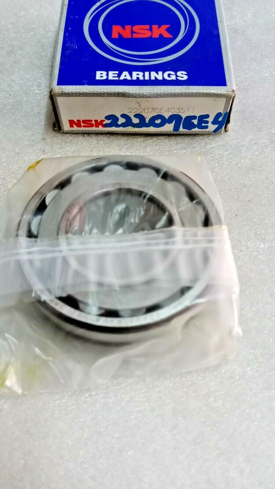 22207CE4C3 SPHERICAL ROLLER BEARING 22207 CE4 C3 S11 35x72x23 MM 22207 ...