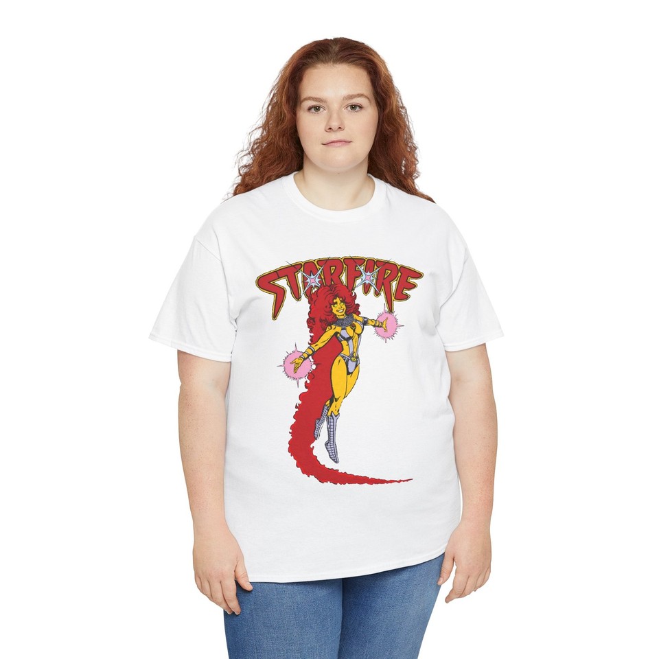 Starfire T-Shirt - George Perez Art - New Teen Titans - DC Comics ...