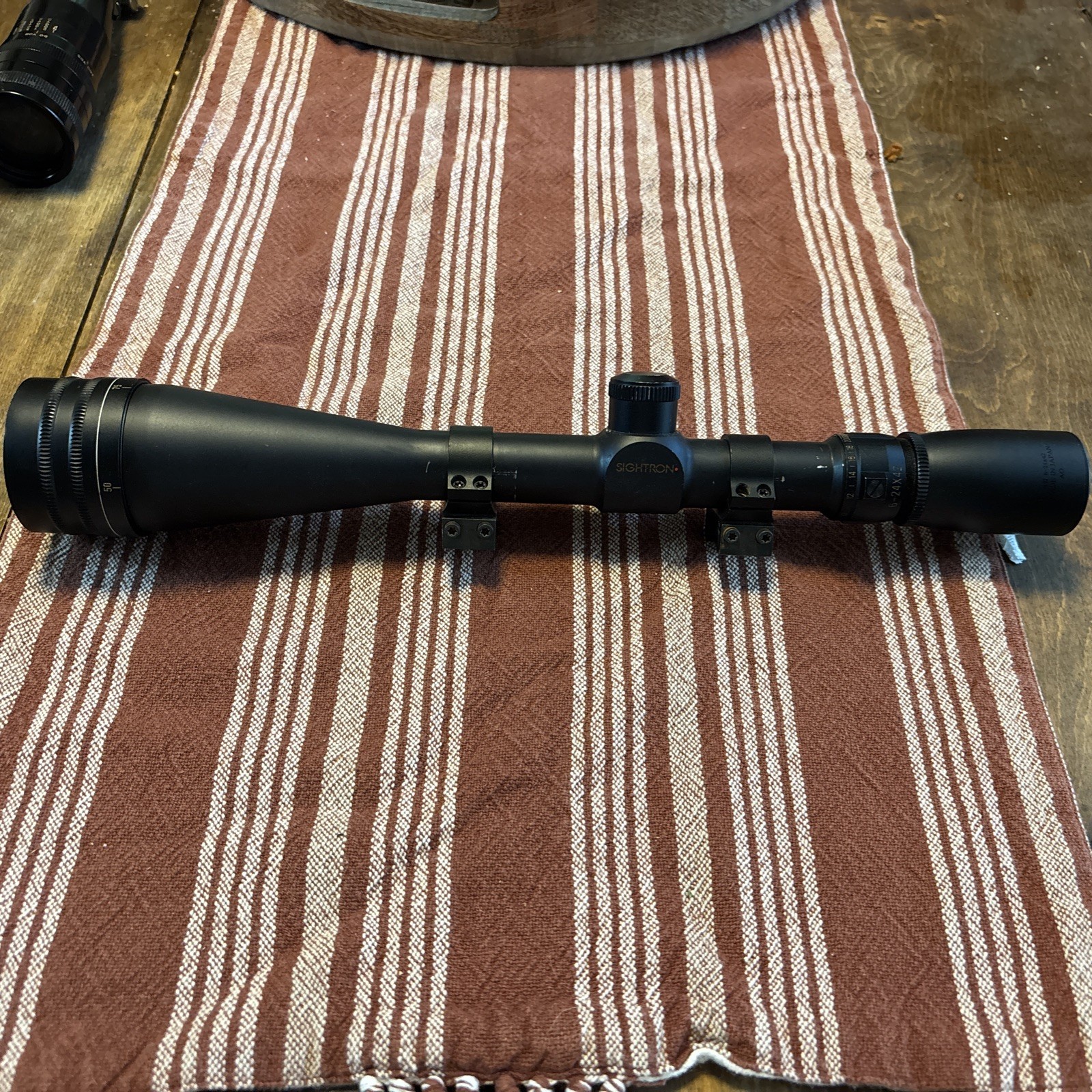 Sightron 6-24 x 42 1 Inch Rifle Scope with A/O Japan | eBay