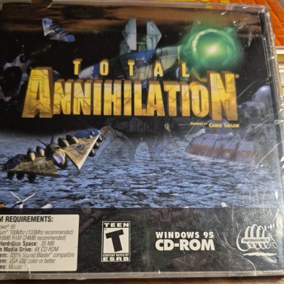 PC-CD ROM (1997) - Total Annihilation, BRAND NEW, SEALED!! | eBay