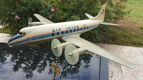1/50 VICKERS VISCOUNT AIR INTER AIR FRANCE Maquette agence vintage | eBay