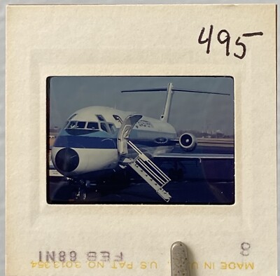 1968 35mm Slide-Whisper Jet Eastern Airlines Jet, #495, Douglas DC-9 ...