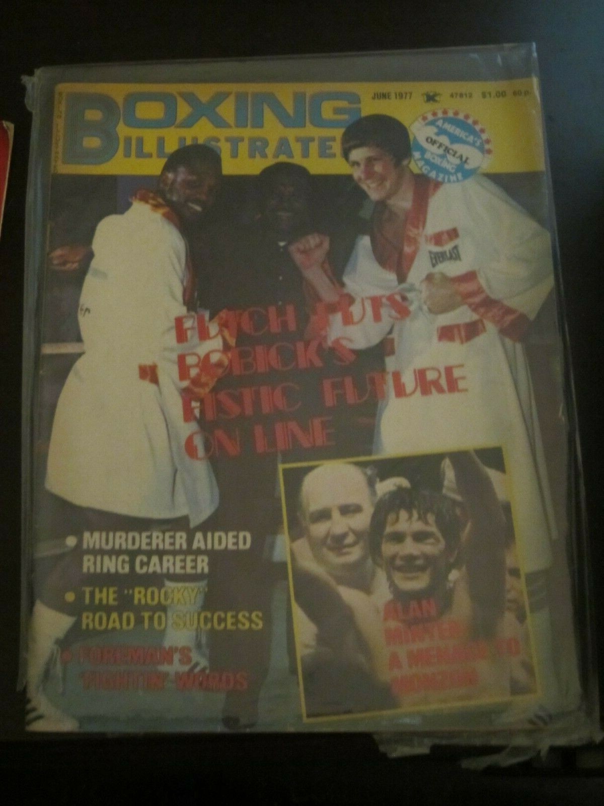 Boxing Illustrated June 1977 Duane Bobick A Menace to Monzon Rocky ...