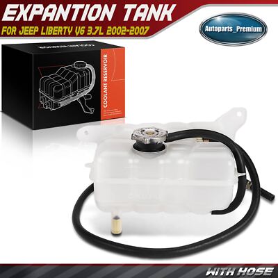 Engine Coolant Expansion Tank with Cap for Jeep Liberty KJ 2002-2006 ...