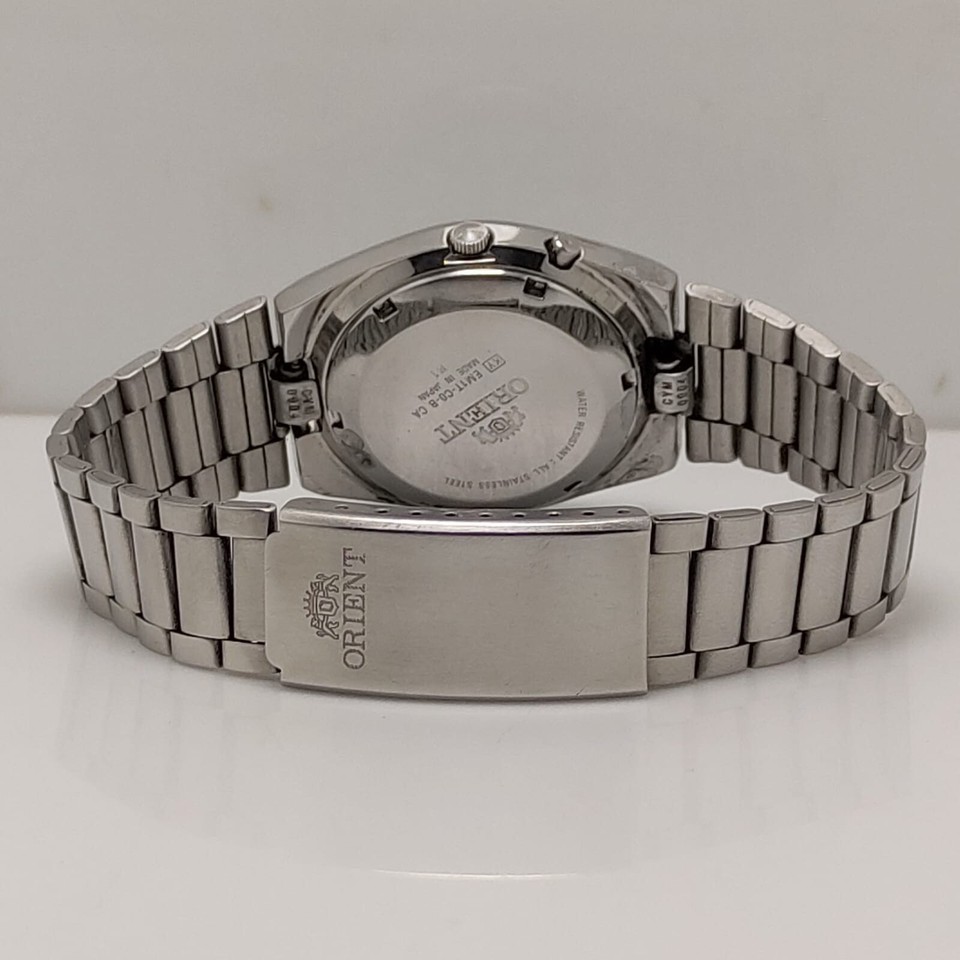 Orient Crystal Tri Star EM1T-C0-B Automatic Men's Watch Day Date ...