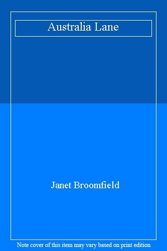 Australia Lane By Janet Broomfield. 9780316913836 9780316913836 | eBay