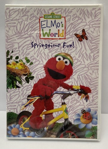 Sesame Street Elmo's World: Springtime Fun! New DVD Preschool ...