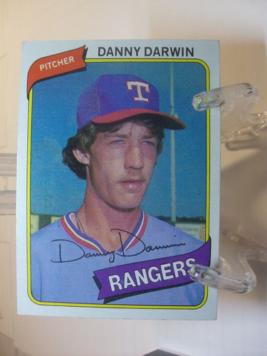 1980 Topps Baseball Card #498 - Danny Darwin - Texas Rangers (95528) | eBay