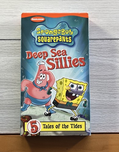 ‘Deep Sea Sillies’ SpongeBob SquarePants (VHS, 2003) Nickelodeon ...
