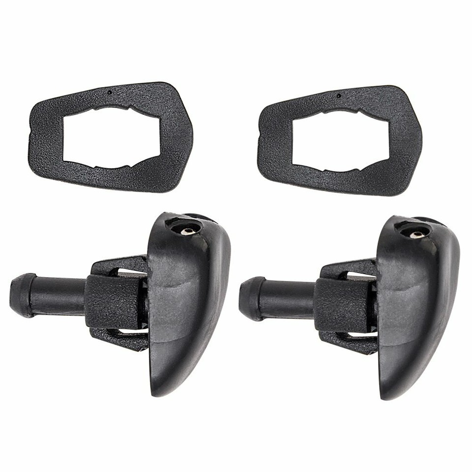 Set of 2 Universal Window Windshield Washer Fluid Spray Nozzle Sprayer ...
