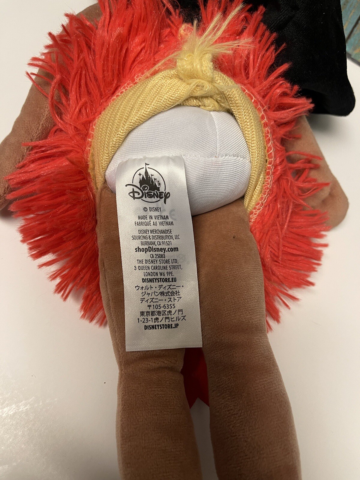 Disney Store Parks Moana Plush Polynesian Princes 18" Stuffed Doll Soft ...