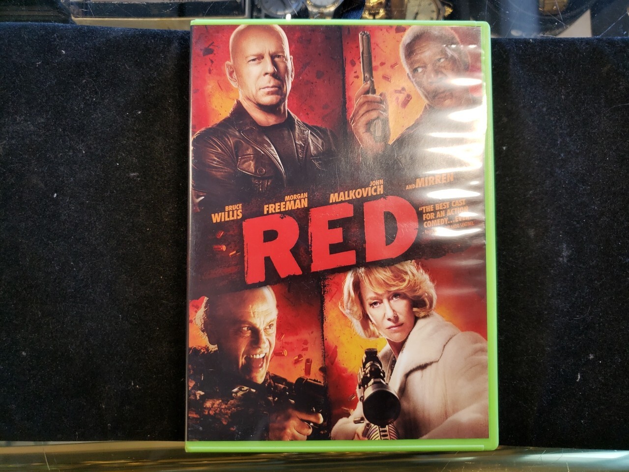 RED (DVD)Bruce Willis MORGAN FREEMAN John Malkovich HELEN MIRREN (T-RR ...