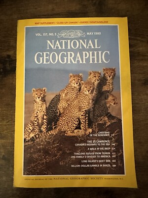 Vintage May 1980 National Geographic Journal Magazine Paperback Book | eBay