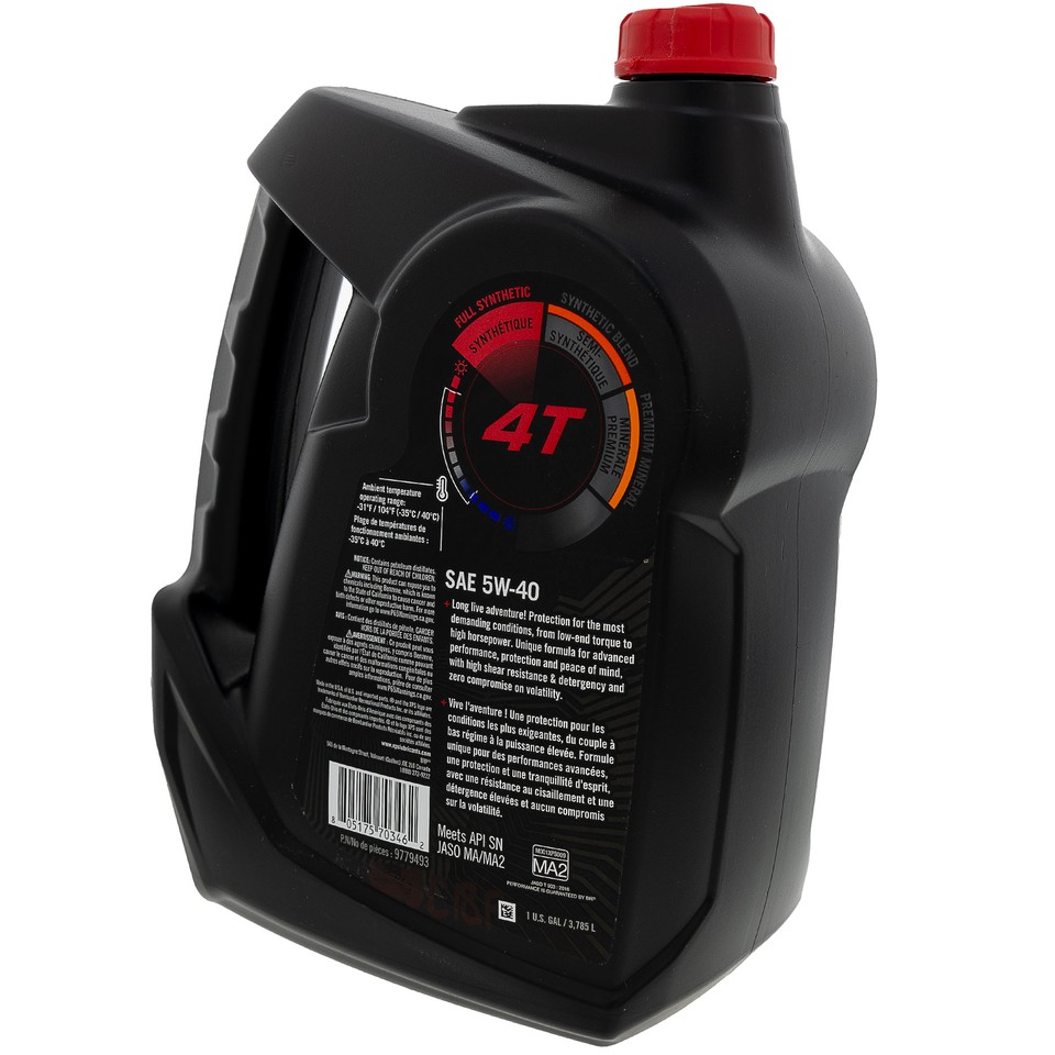 BRP Can-Am 9779493 Synthetic Oil 4T 5W40 1 Gal 779134 9779134 | eBay
