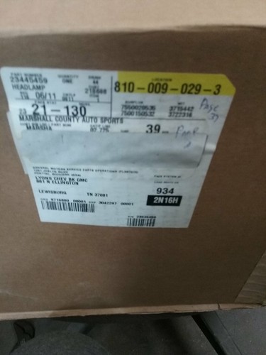 Genuine GM Driver Side Headlamp interchanges with 84564095 | eBay