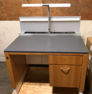 Mott Lab Mfg adjustable height 4' lab bench, Mott manufacturing | eBay