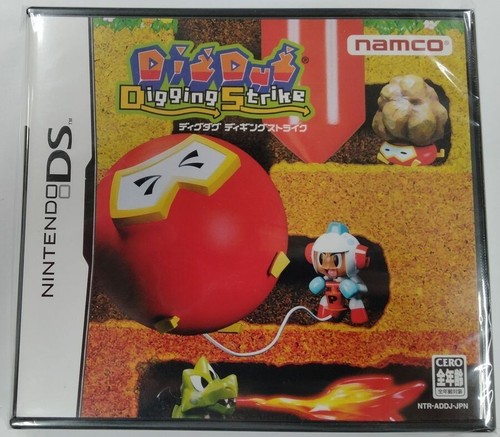 Dig Dug Digging Strike Nintendo DS NDS namco Factory Sealed | eBay