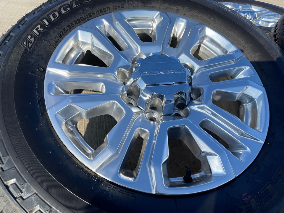 20" GMC Sierra Denali 2500 3500 OEM 5957 wheels rims tires 2021 2022 ...