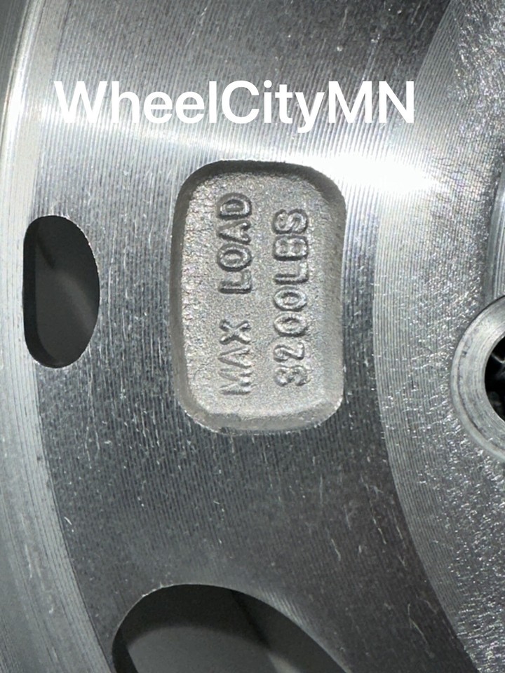 16" polished GMC Sierra Savanna 3500 SRW 5079 OE replica wheels ...