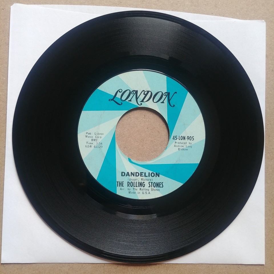 THE ROLLING STONES We Love You/Dandelion 45 7" CLASSIC ROCK Record ...