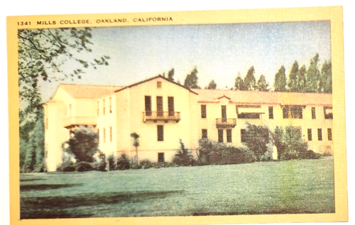 Mills College Oakland CA Postcard | eBay