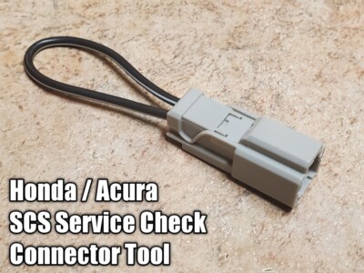 SCS Service Check Connector Tool For Honda Acura Timing Trouble Codes ...