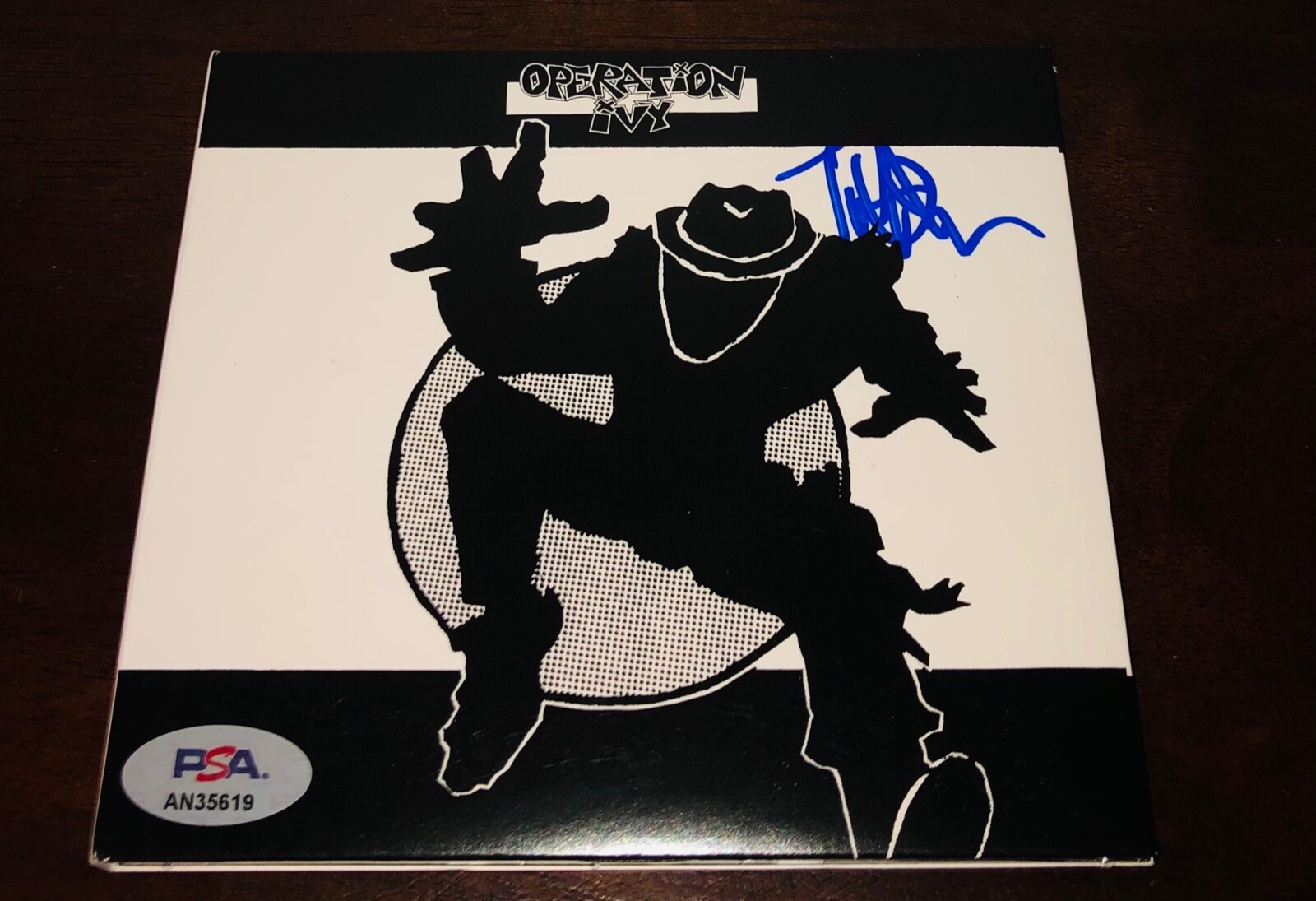 Tim Armstrong Operation Ivy Rancid Signed CD Cover PSA RARE B | eBay
