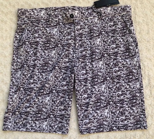 Greyson Peaks & Parks Shorts 40 Golf Arctic Wolf Print Wicking UV NEW ...