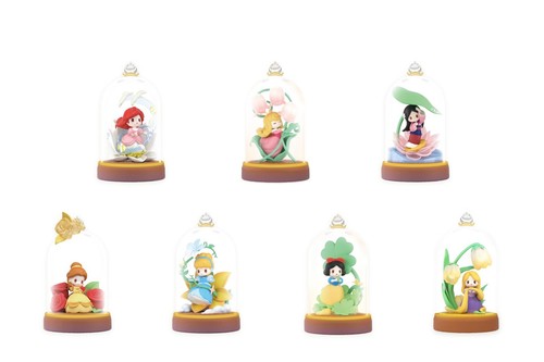 52Toys Blindbox Disney Princess D Baby Series Glass Flower Shadow 6 ...