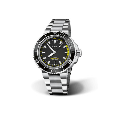 ORIS - 73377554154-SETMB - Oris Aquis Depth Gauge 43.5 mm ref. 01 733 ...
