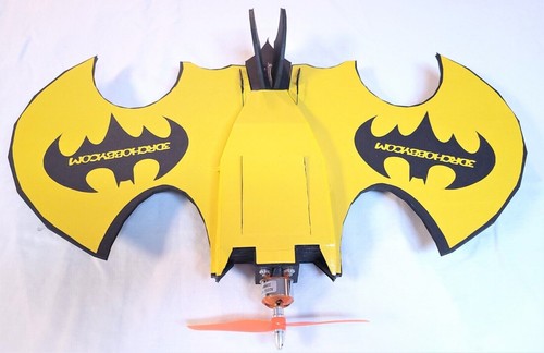 Radio Control BAT WING PLANE RC Airplane Foam Board Kit 21" Wingspan ...