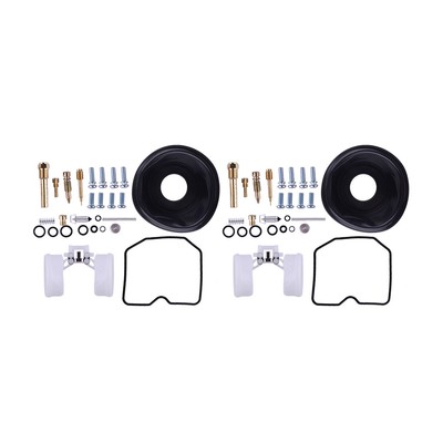 2x Carburetor Carb Repair Kit Fit For Kawasaki ER500 ER5 1998-2005 New ...