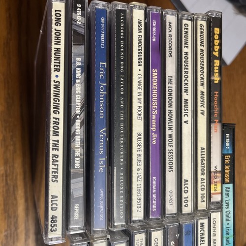 Music CD lot U-pick (Lots of Blues) Jimmy Reed, Long John Hunter ...