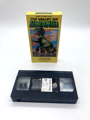 The Valley of Gwangi 1969 VHS 1991 Dinosaurs Cowboys Western VG Rare ...