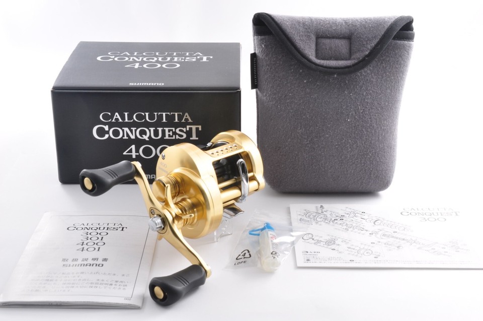 Shimano 18 Calcutta Conquest 400 Right Baitcasting Reel Near Mint From ...