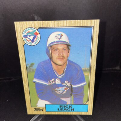 1987 Topps Baseball Card #716 Rick Leach Toronto Blue Jays | eBay