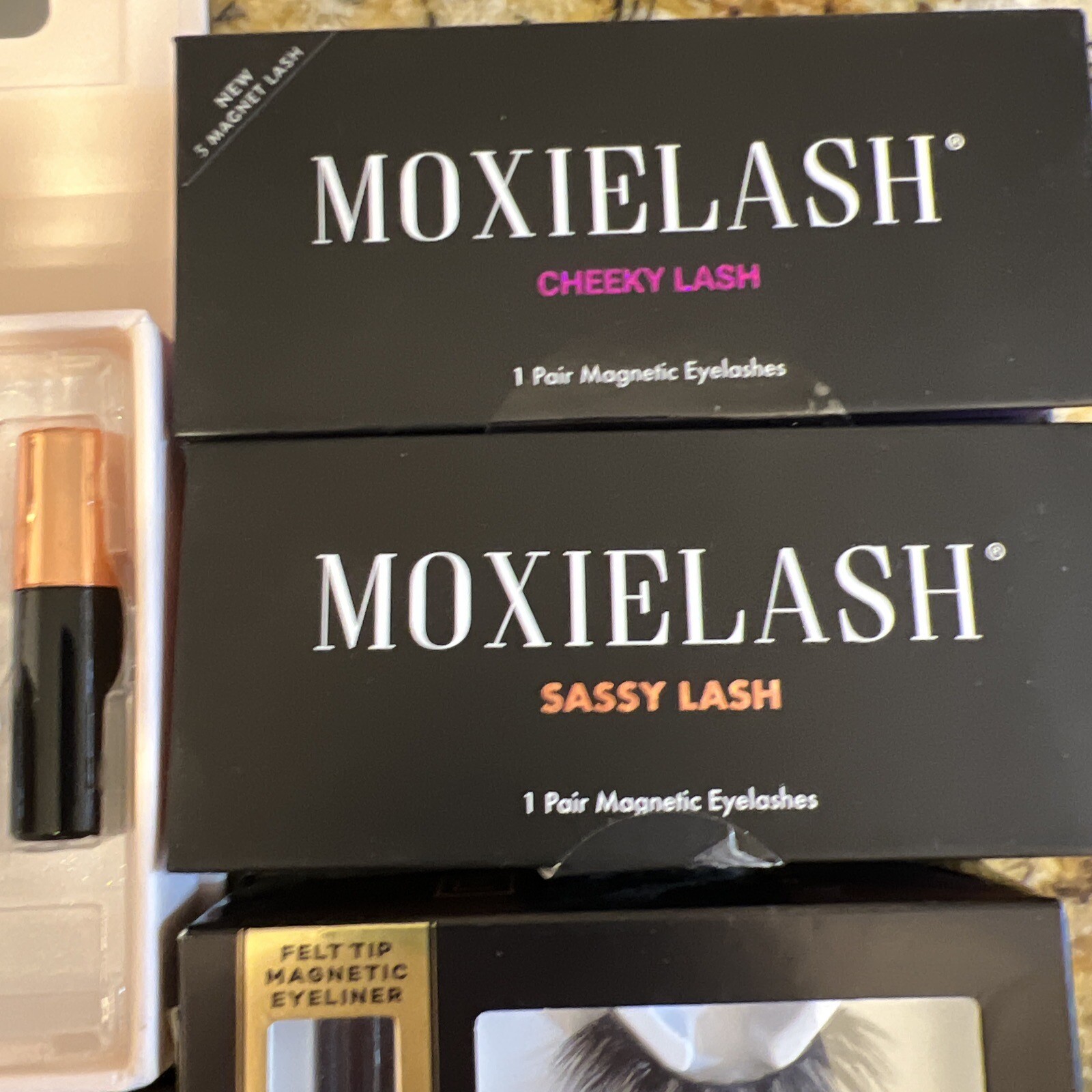 MOXIELASH Luxe Bundle Magnetic Lashes Liner Remover Swabs | eBay