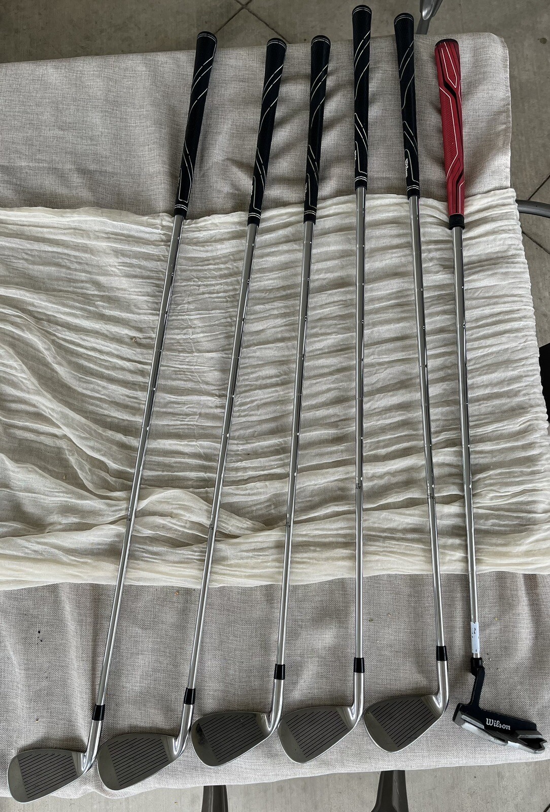 WILSON TOUR RX M-O-I GOLF CLUB SET + WILSON HARMONIZED M5 | eBay