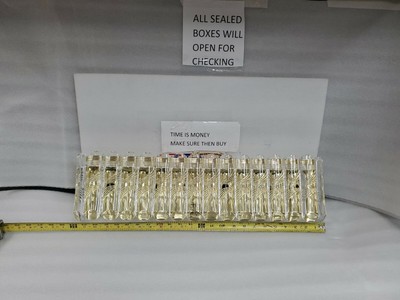 vanity bathroom lights 4- lights brass color Acrylic 25422-BR (41b) | eBay