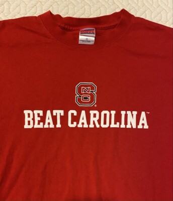 NC State Wolfpack Men's Medium Red T Shirt - Beat UNC North Carolina ...